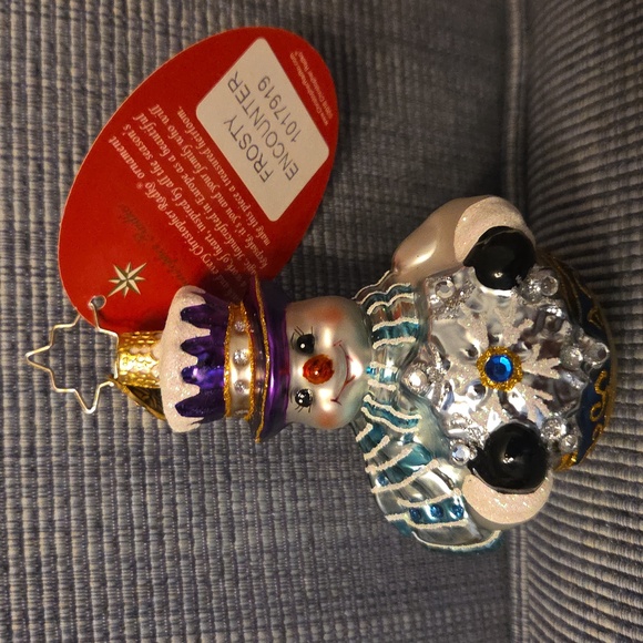 Christopher Radko | Holiday | Christopher Radko Frosty Encounter ...